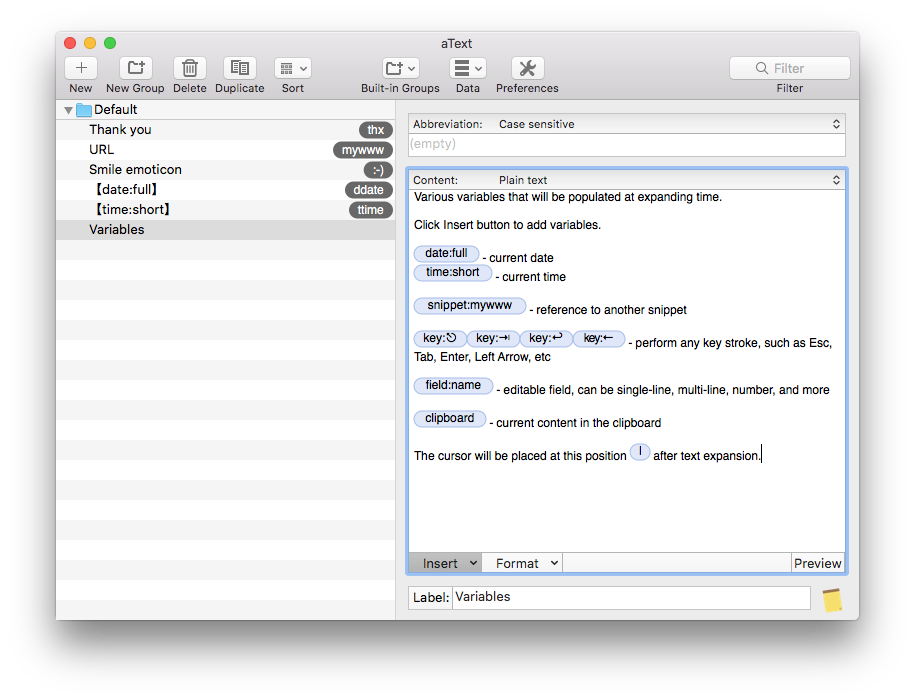 Feature request to position cursor after replacement · Issue #92 · espanso/espanso · GitHub